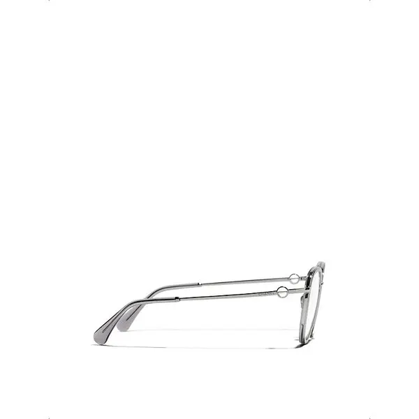 Chanel Ch2220 Pantos-frame Optical Glasses - Grey