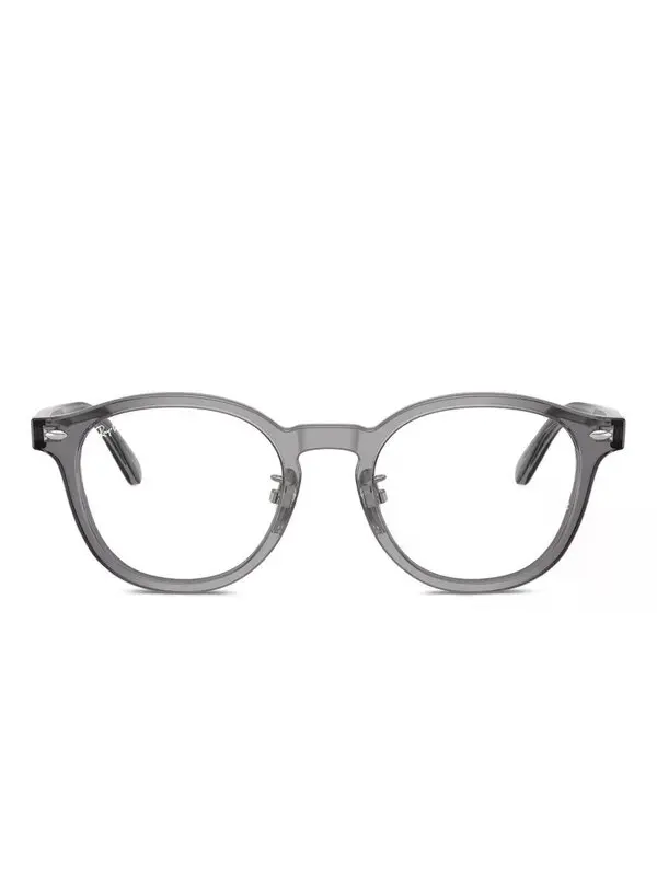 Ray-ban Round-frame Glasses - Grey