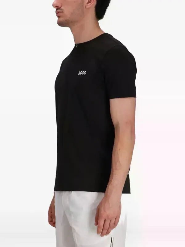 BOSS Logo-print T-shirt - Black