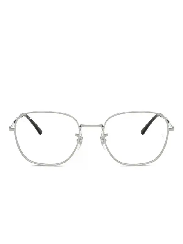 Ray-ban Metal-frame Eyeglasses - Silver