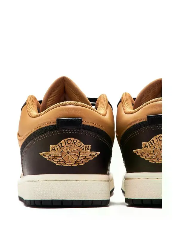 Nike Air Jordan 1 Low Leather Sneakers