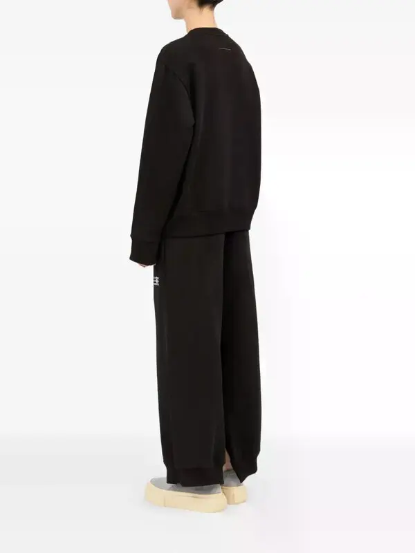 MAISON MARGIELA Numbers Appliqué Sweatshirt - Black