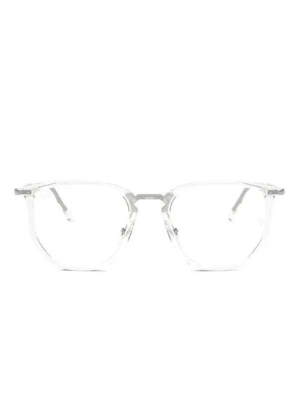 Ray-ban Round-frame Glasses - White