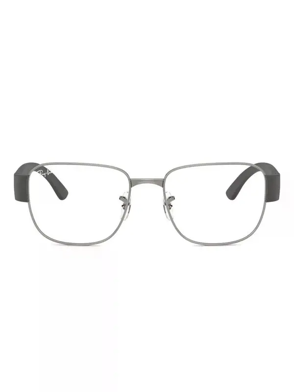 Ray-ban Square-frame Glasses - Grey
