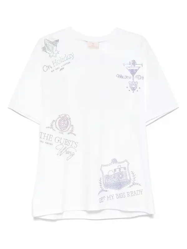 Camilla Cotton T-shirt - White