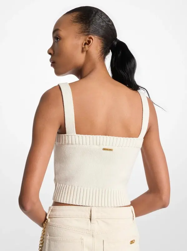 Michael Kors Wool Cropped Camisole