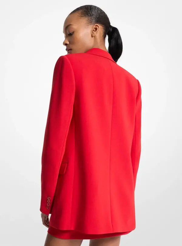 Michael Kors Crepe Blazer - Red