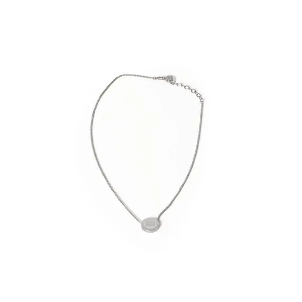 Miu Miu Metal Necklace - White