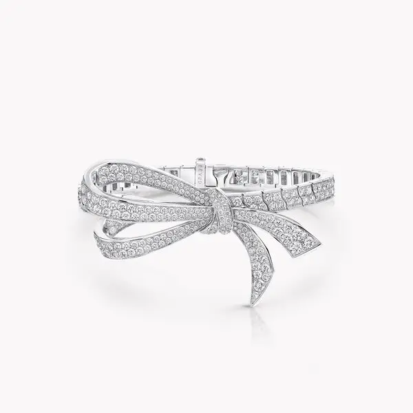 Graff Tilda's Bow Diamond Bracelet - White Gold