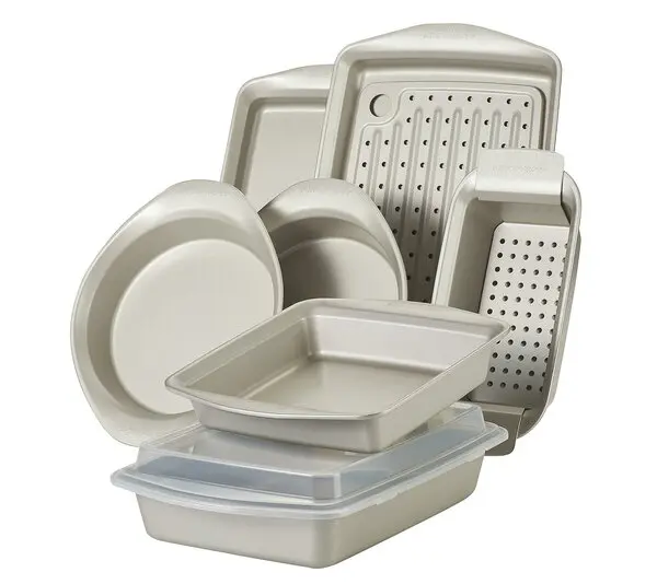 RACHAEL RAY 10-piece Nonstick Bakeware Set - One-color