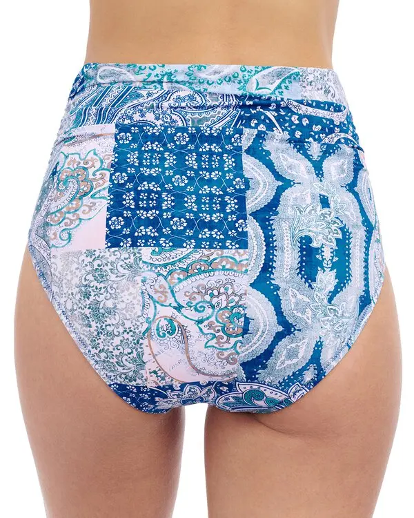 GOTTEX Karma Shirred High Waist Bikini Bottom