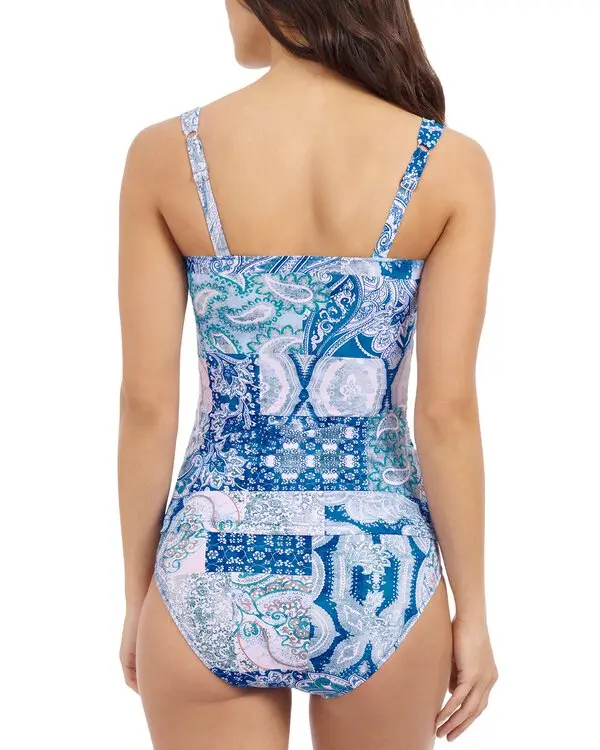 GOTTEX Karma Shirred High Waist Bikini Bottom