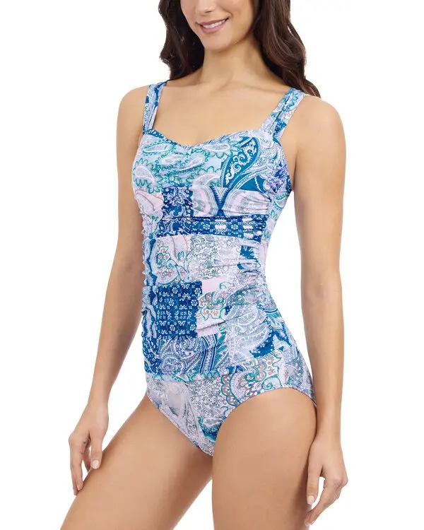 GOTTEX Karma Shirred High Waist Bikini Bottom