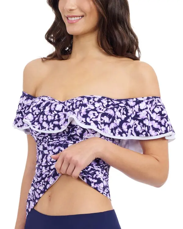 GOTTEX Juliette Off-the-shoulder Tankini Top