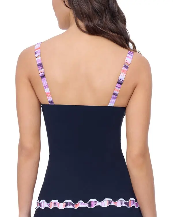 GOTTEX D Cup Ruched Tankini Top