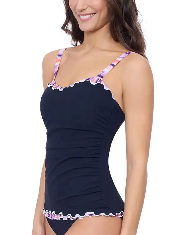 GOTTEX D Cup Ruched Tankini Top