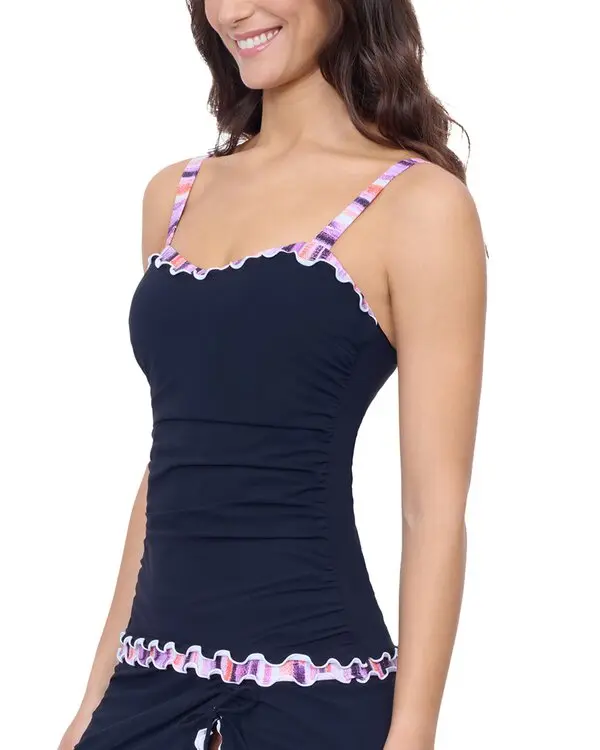 GOTTEX D Cup Ruched Tankini Top