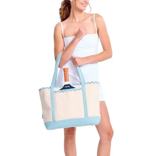 AME & LULU Court To Coast Tote - Natural