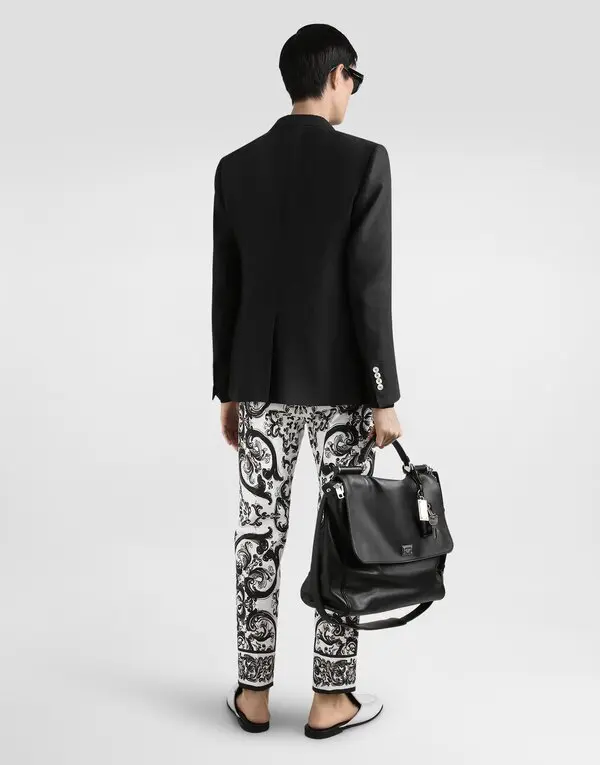 Dolce & Gabbana Silk Crewneck Pullover