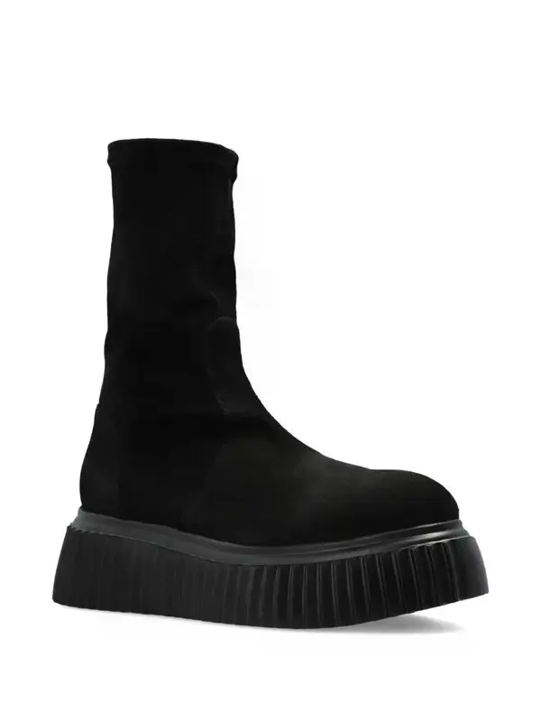 Agl Velour Ankle Boots