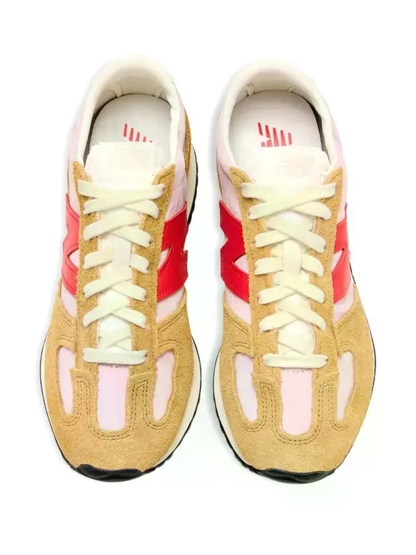 NEW BALANCE 471 Suede And Nylon Sneakers - Yellow