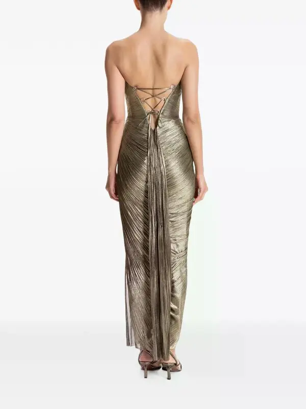 MARIA LUCIA HOHAN Amisha Silk Maxi Dress