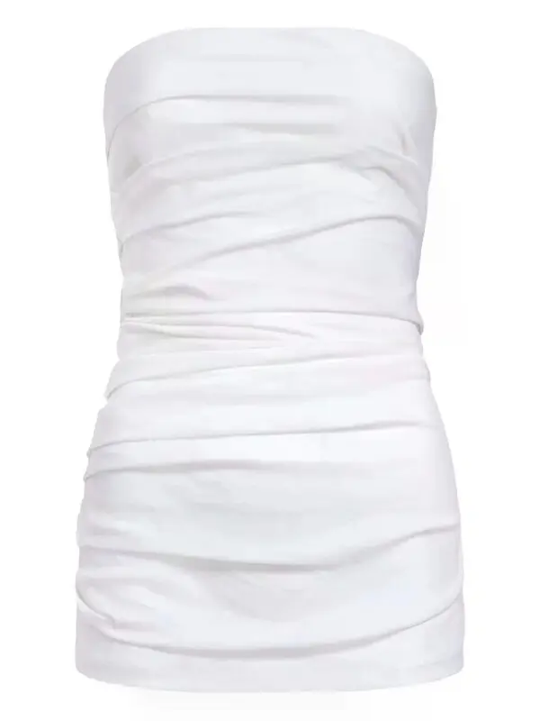 Proenza Schouler Lena Off-shoulder Top - White