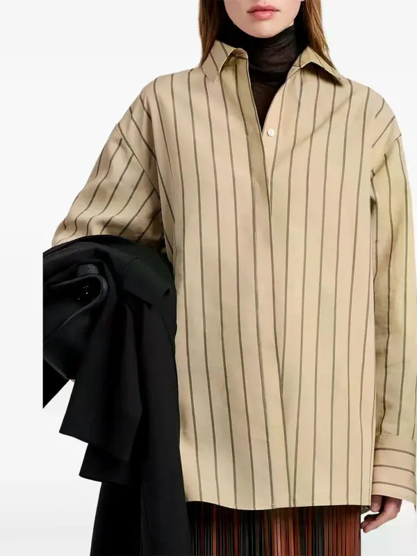 Proenza Schouler Addy Shirt - Neutrals