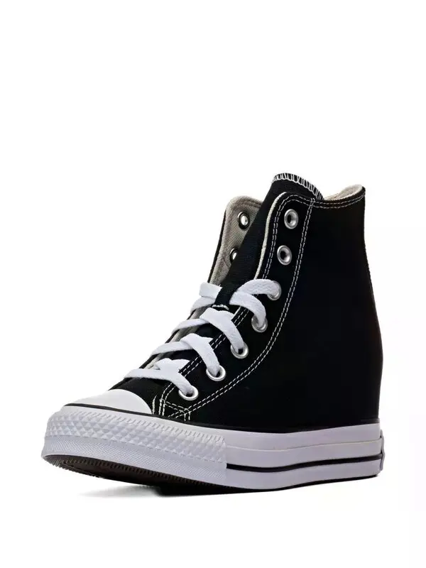 CONVERSE Chuck Taylor All Star Wedge Platform High-top Sneakers - Black