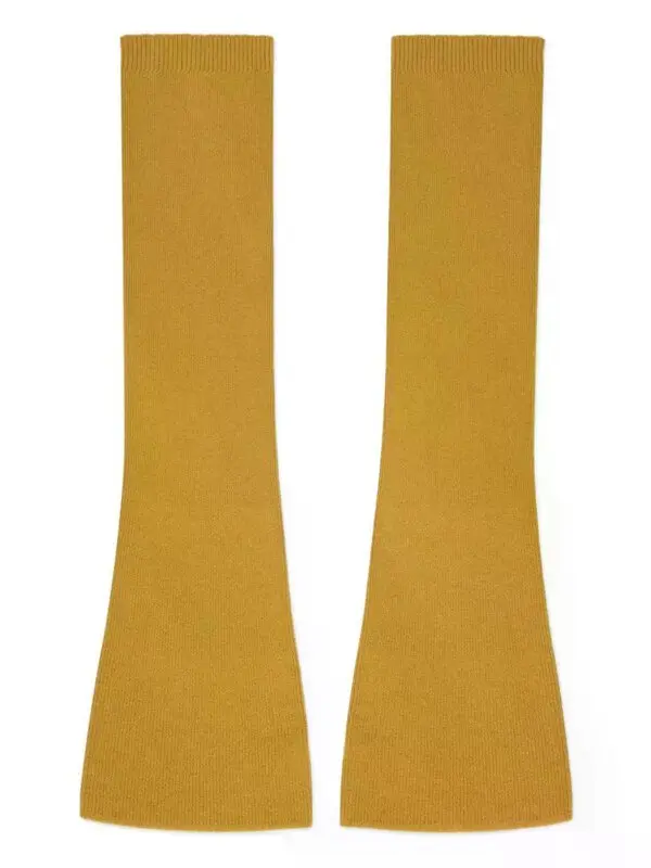 Bally Cashmere Legwarmers - Yellow