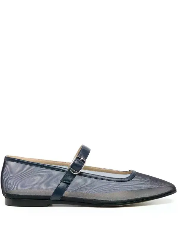 Le Monde Beryl Ballet Mary Jane Pumps - Blue
