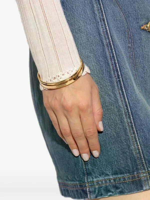 COACH Logo-engraved Bangles