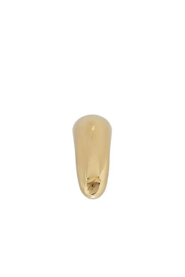 Bottega Veneta Metallic Hair Clip - Gold