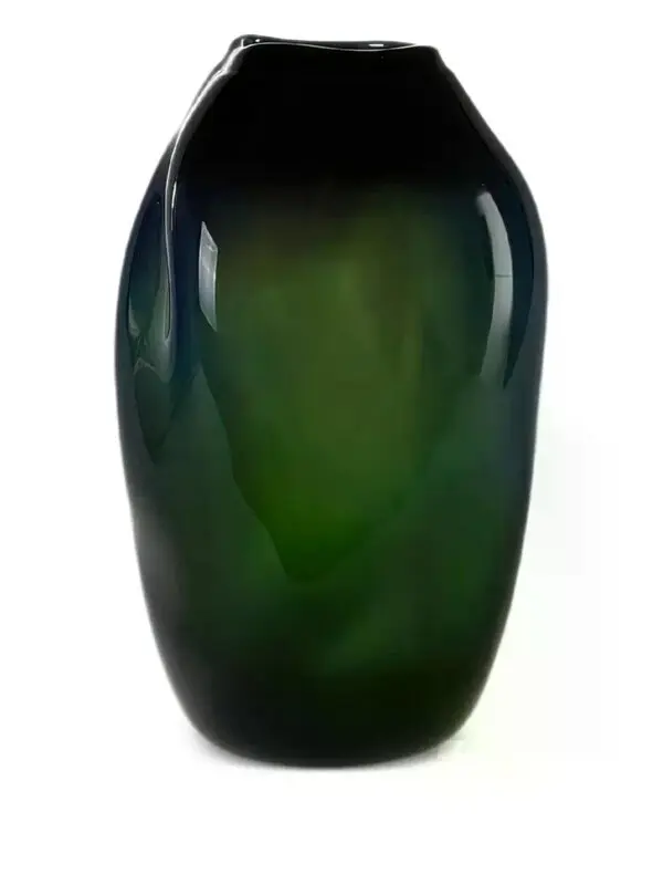 ALEXA LIXFELD Meteorite Glass Vase - Green