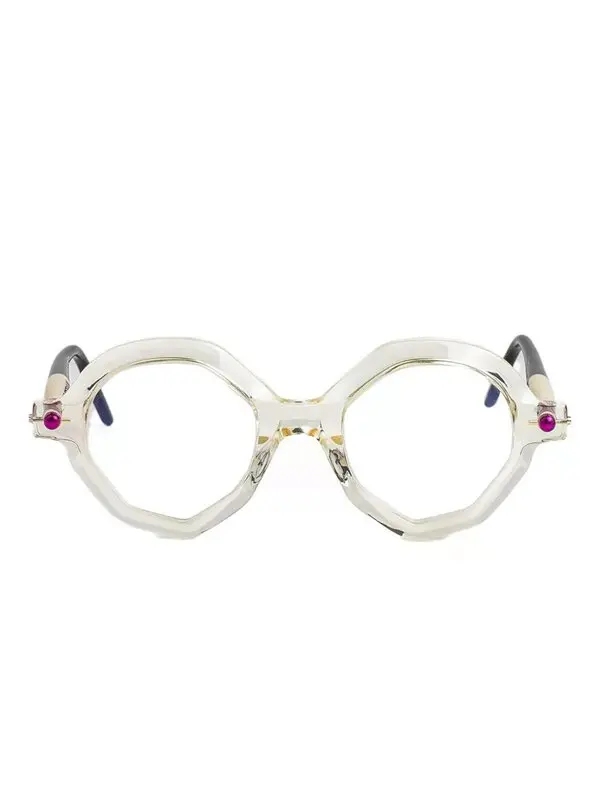 KUBORAUM Abstract-frame Glasses - Neutrals