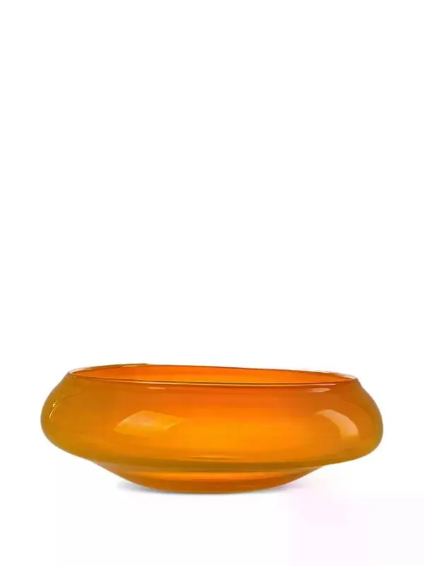 ALEXA LIXFELD Gravity Glass Bowl - Orange