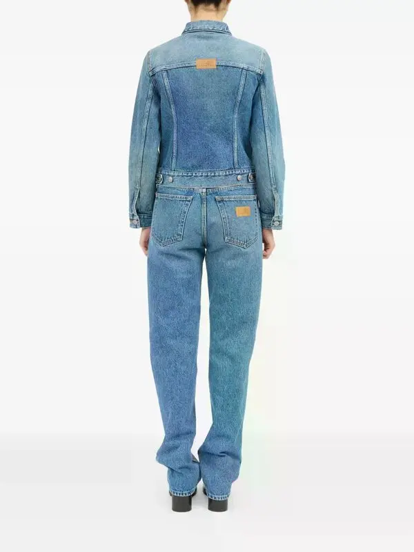 MAISON MARGIELA Two-tone Denim Jacket