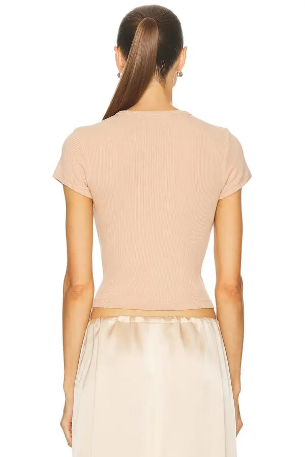 Sablyn Yael Cropped Baby Tee