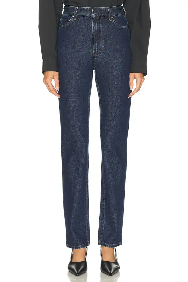TOTEME High Slim Leg - Indigo