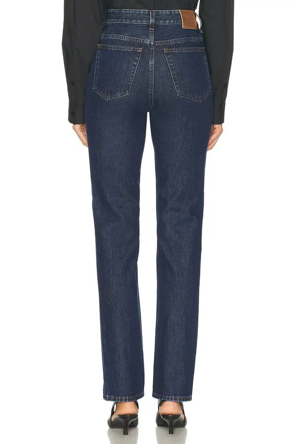 TOTEME High Slim Leg - Indigo