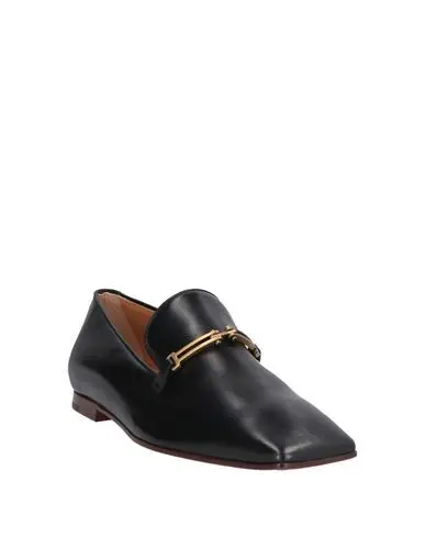 TOD'S Leather Loafers With Embellishment