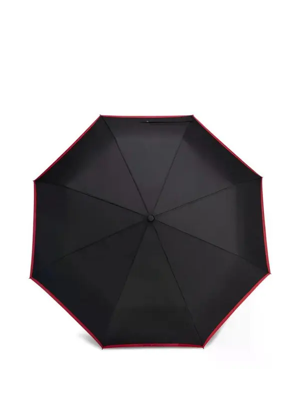 BOSS Contrasting-trim Umbrella - Black