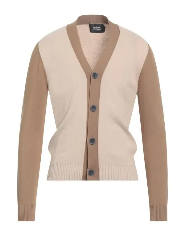 Alpha Studio Merino Wool Blend Cardigan
