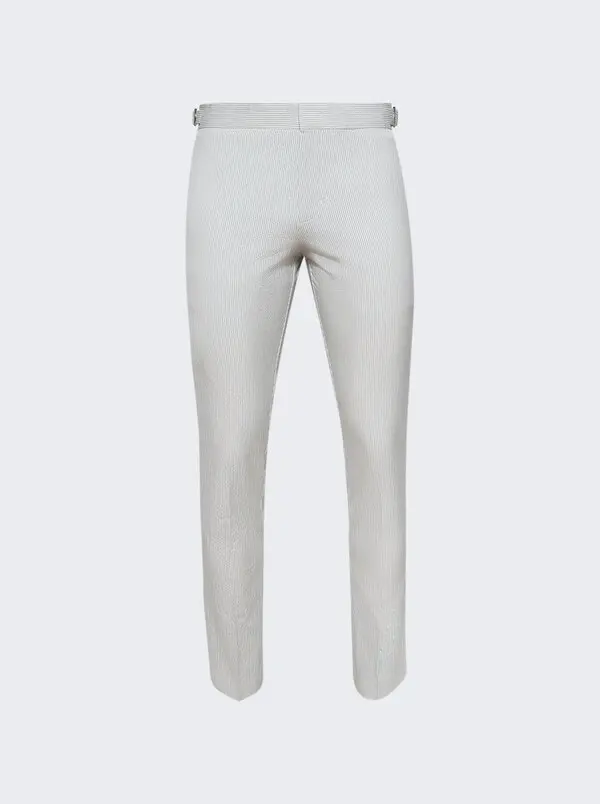 Orlebar Brown Griffon Seersucker Trousers - Blue