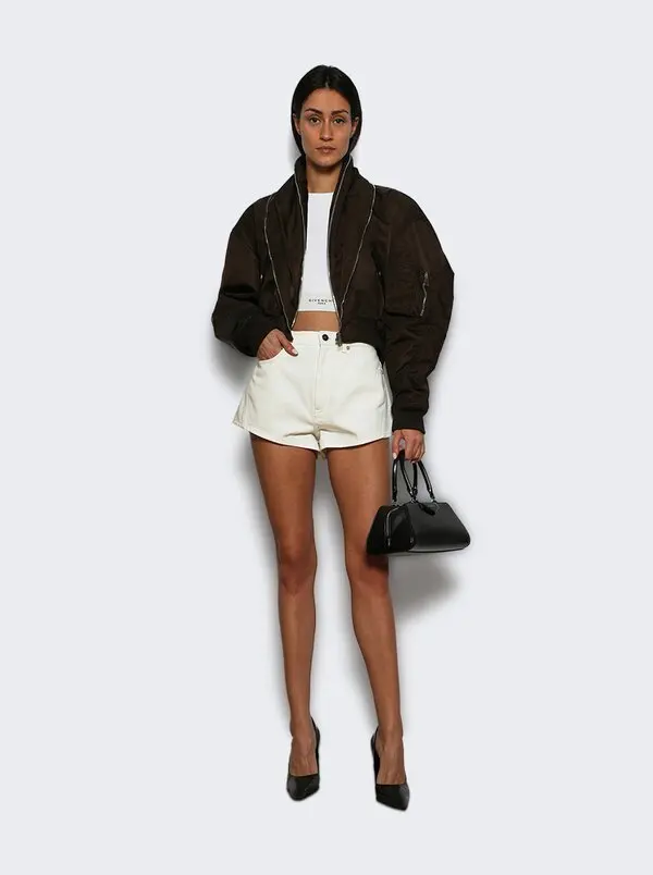 Givenchy Denim A-line Shorts
