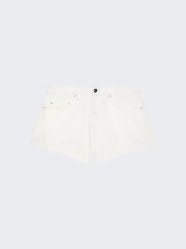 Givenchy Denim A-line Shorts - White