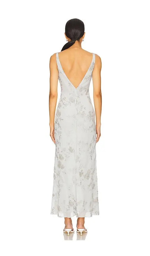 STONE COLD FOX X Revolve Blaire Embroidered Maxi Dress