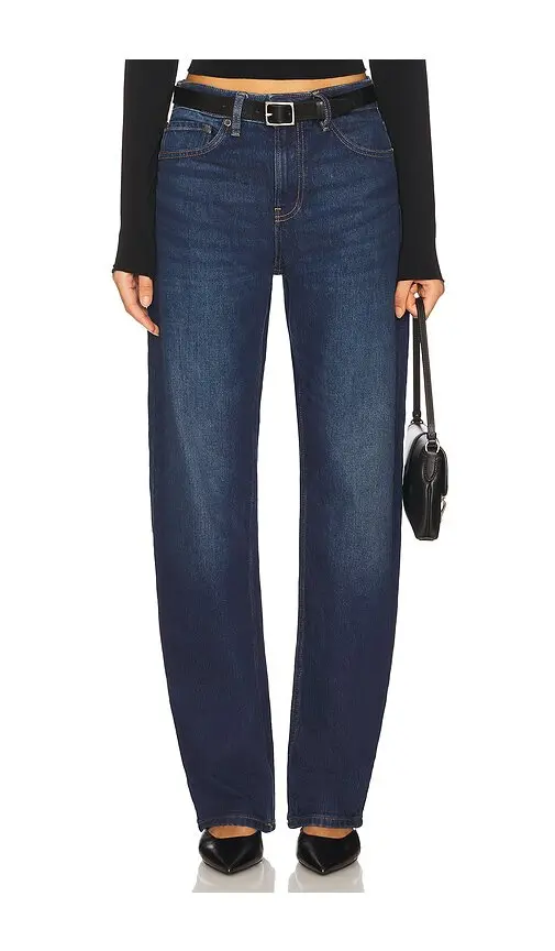 EB DENIM Alida Loose Bowed Jean - Blue