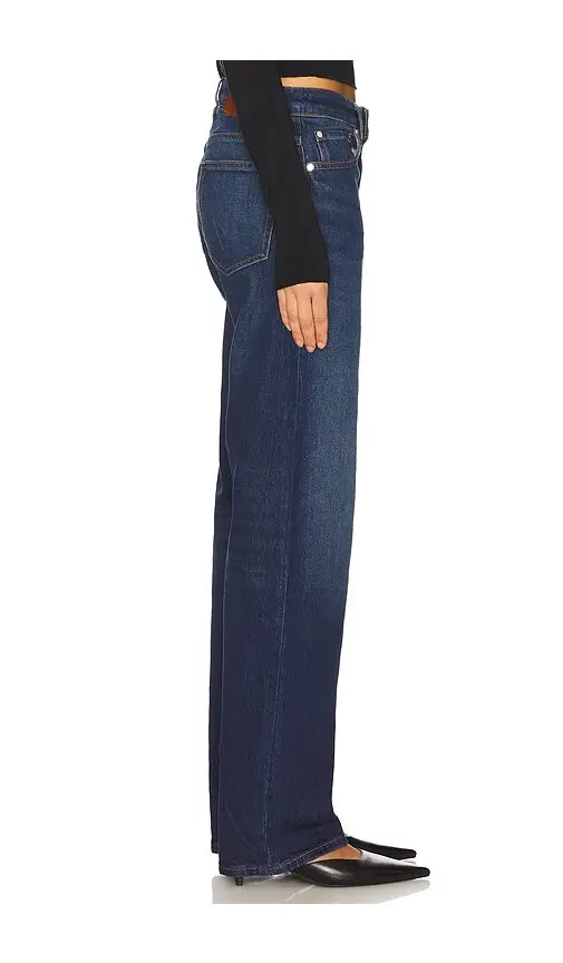EB DENIM Alida Loose Bowed Jean - Blue