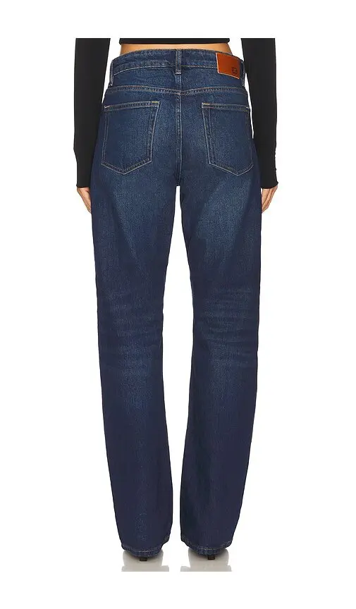 EB DENIM Alida Loose Bowed Jean - Blue